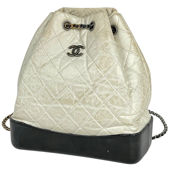 CHANEL | Bags | Chanel Coco Mark Chain Rucksack Gabrielle De Backpack ...